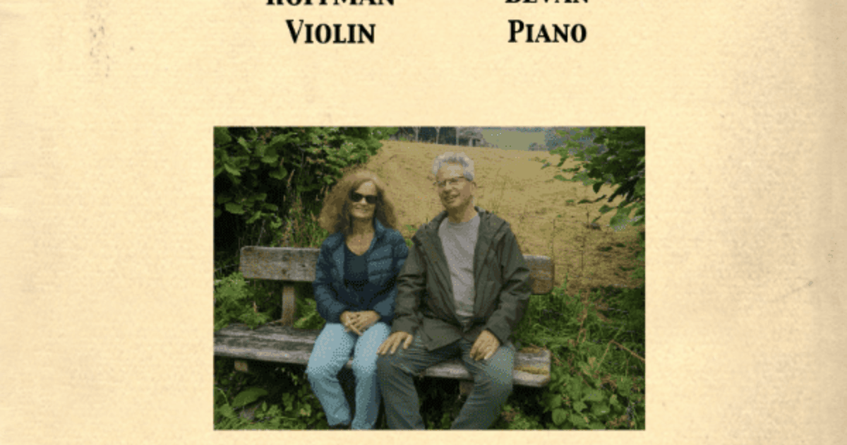 Clare Hoffmann & Christopher Bevan: Piano & Violin Concert | Music Aberdeen